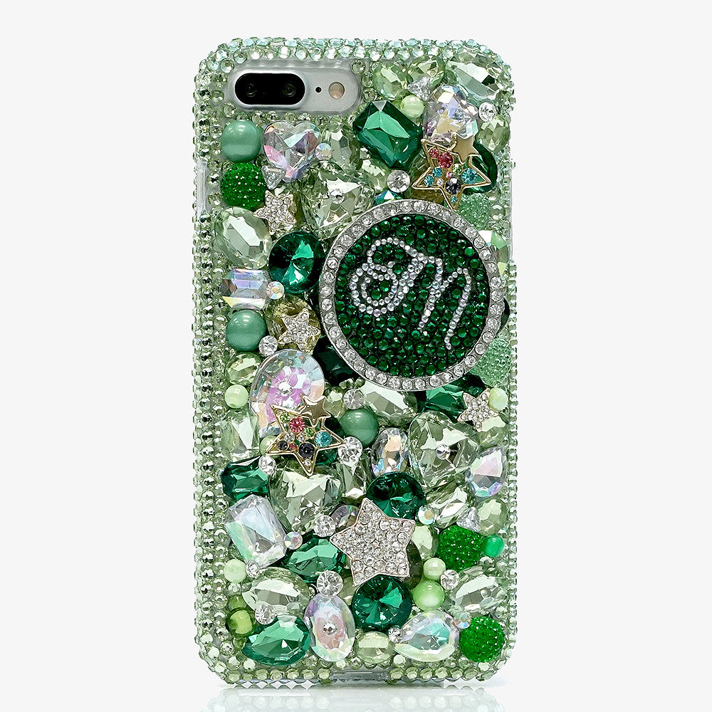 Monogram bling cases handmade with crystals from Swarovski ...