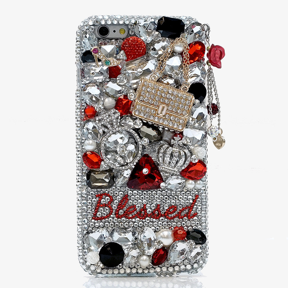 Personalized bling cases handmade with crystals from Swarovski ...