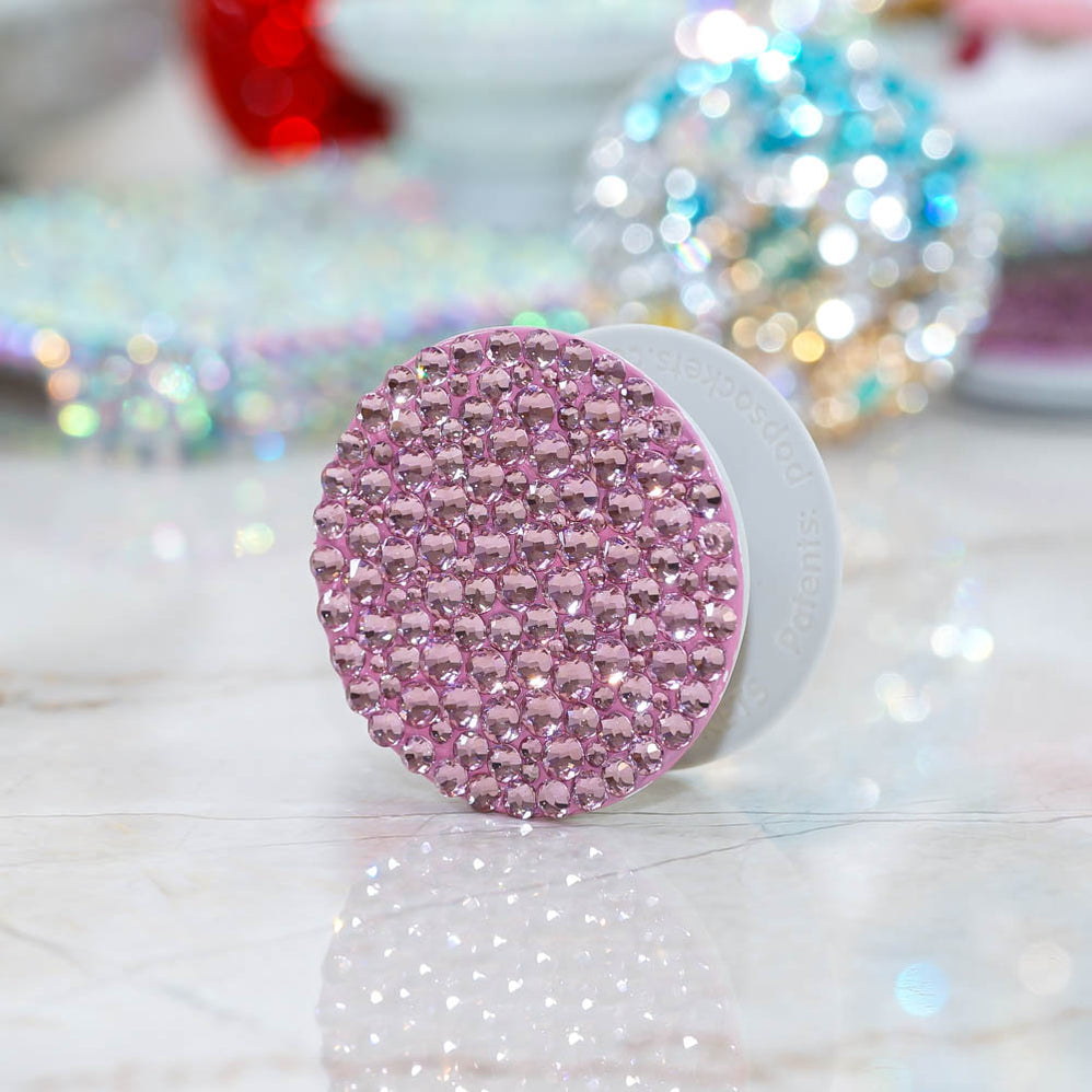 Handmade Bling Crystallized PopSockets Popgrip — LuxAddiction.com