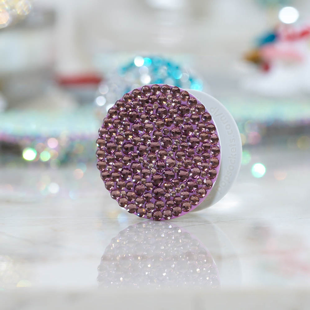 Handmade Bling Crystallized PopSockets Popgrip — LuxAddiction.com
